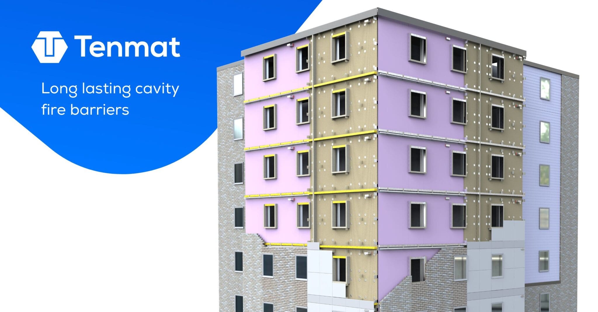 Tenmat cavity fire barriers – age testing confirms working life of 60 years